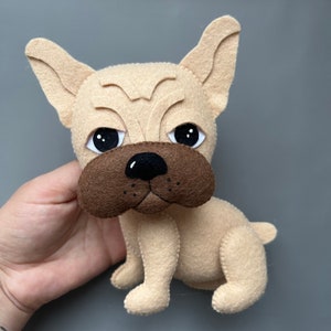 Dog Felt Pattern/ French Bulldog PDF Pattern/ Dog SVG Pattern - Etsy