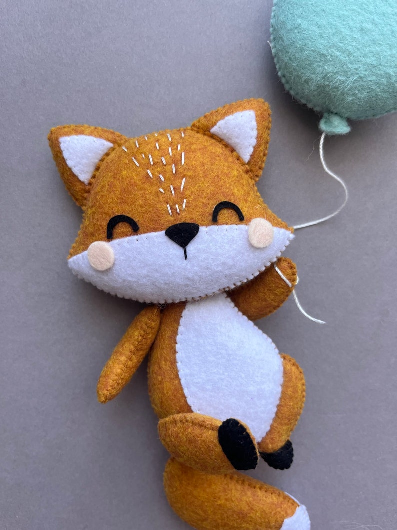 Fox Felt Pattern/ Woodlands Animals PDF SVG Pattern/ Fox Pdf - Etsy