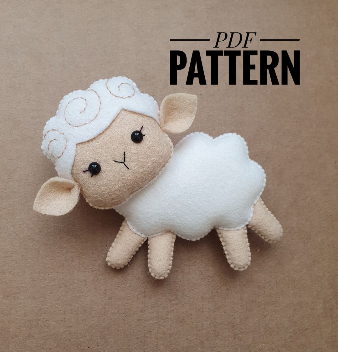 Sheep Felt Pattern/ Little Prince PDF Pattern - Etsy