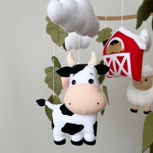 Farmhouse Crib Mobile Farm Animals Nursery Decor - Etsy