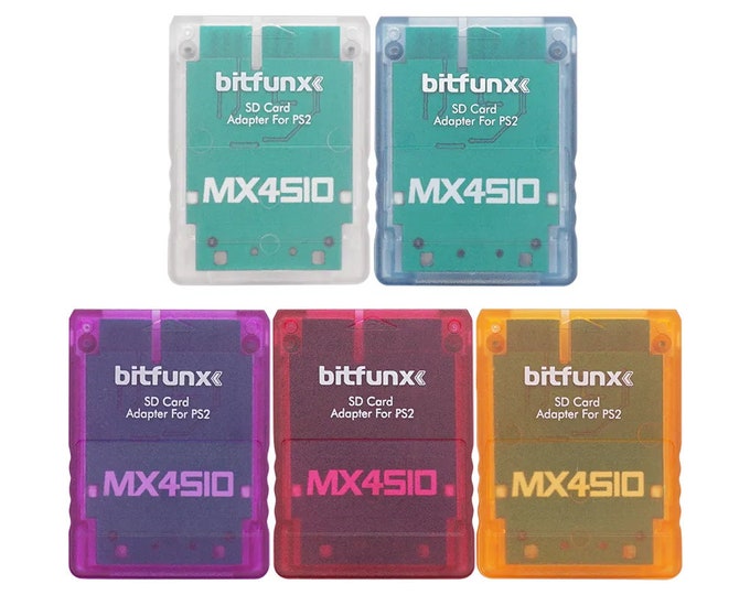 Sony Playstation 2 PS2 MX4SIO Memory Card Adapter Free Mcboot - Etsy