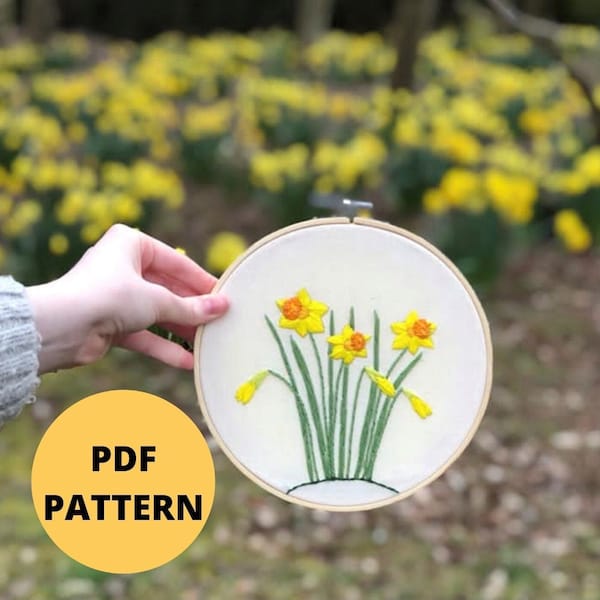 Daffodil Pattern - Etsy