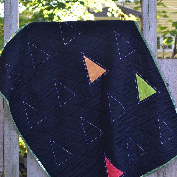 Sashiko Tree - Etsy