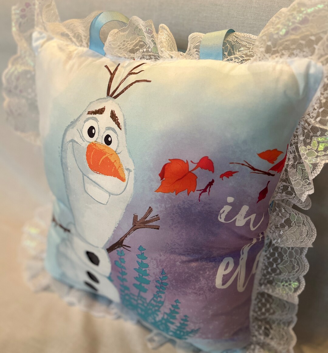 Frozen Olaf Activity Pillow - Etsy