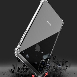 Crystal Clear Reinforced Corners Hard Impact Phone Case. Shock - Etsy