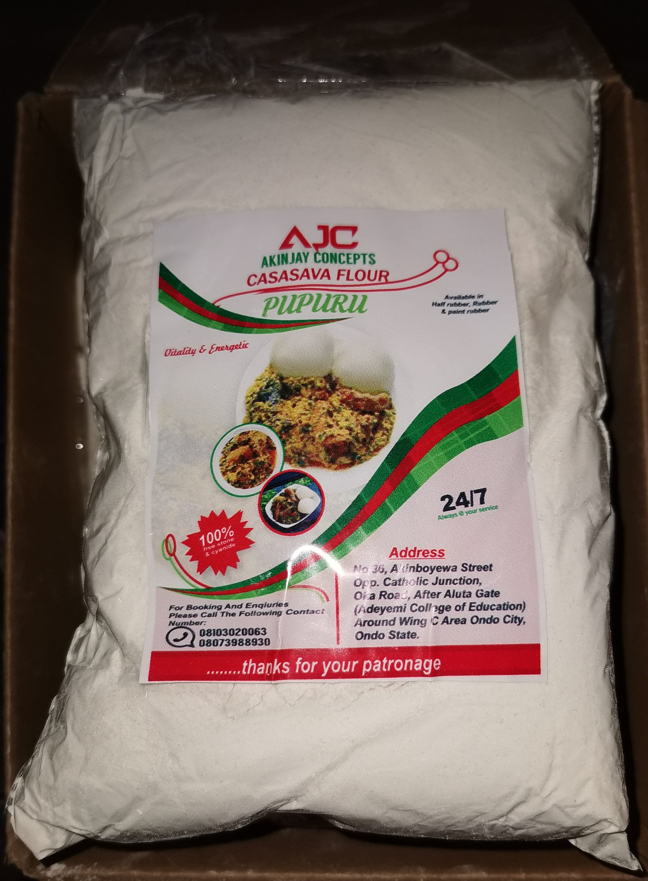 Farine de Manioc Pupuru 1KG - Etsy France