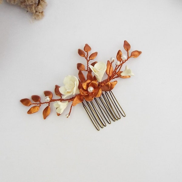 Copper Hair Comb - Etsy