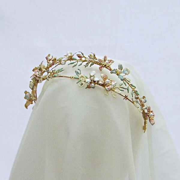 Beaded Tiara - Etsy