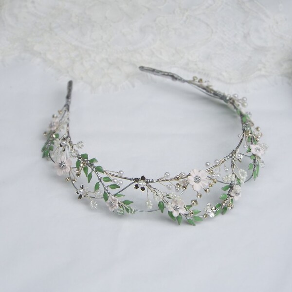 Beaded Tiara - Etsy