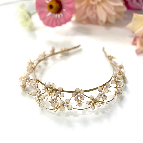 Beaded Tiara - Etsy
