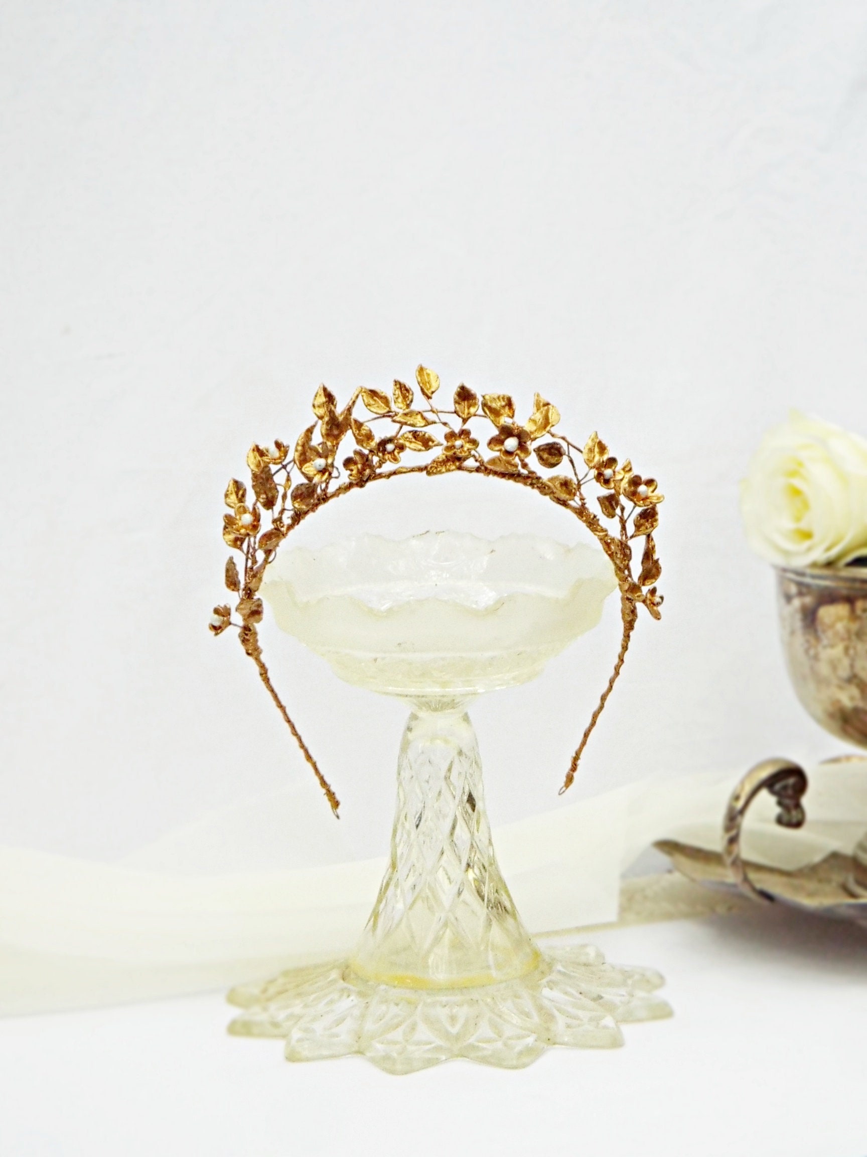 Bronze Leaf Bridal Crown Bronze Tiara Bronze Bridal Tiara - Etsy UK