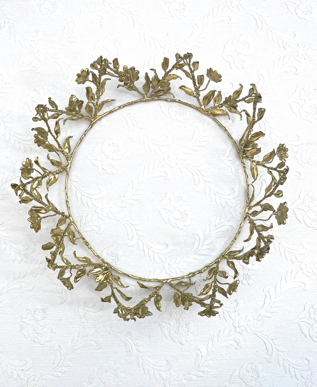 Gold Leaf Crown, Pointed Crown, Myrtle Leaf Tiara, Eastern Crown ...