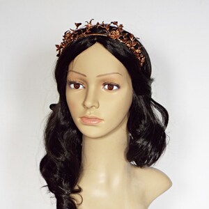 Bronze Bridal Tiara Bohemian Bridal Crown Bronze Tiara - Etsy