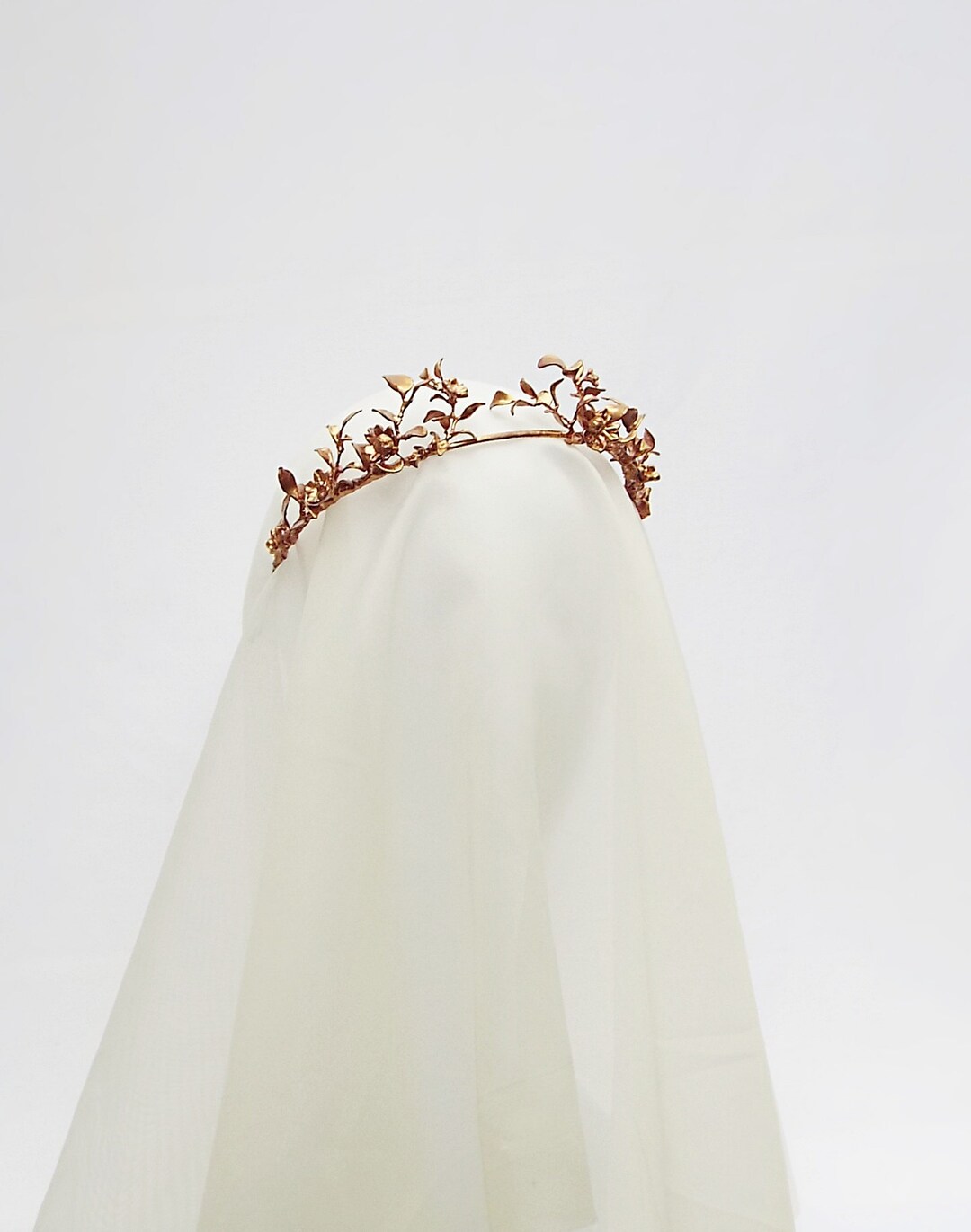 Bronze Bridal Tiara Bohemian Bridal Crown Bronze Tiara - Etsy