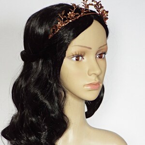 Bronze Bridal Tiara Bohemian Bridal Crown Bronze Tiara - Etsy