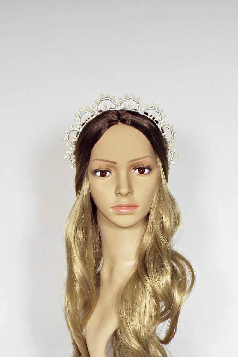 Bridal Crown Vintage Style Bridal Crown Bridal Headdress - Etsy