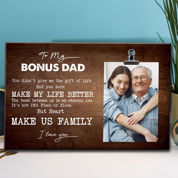 To My Bonus Dad - Etsy