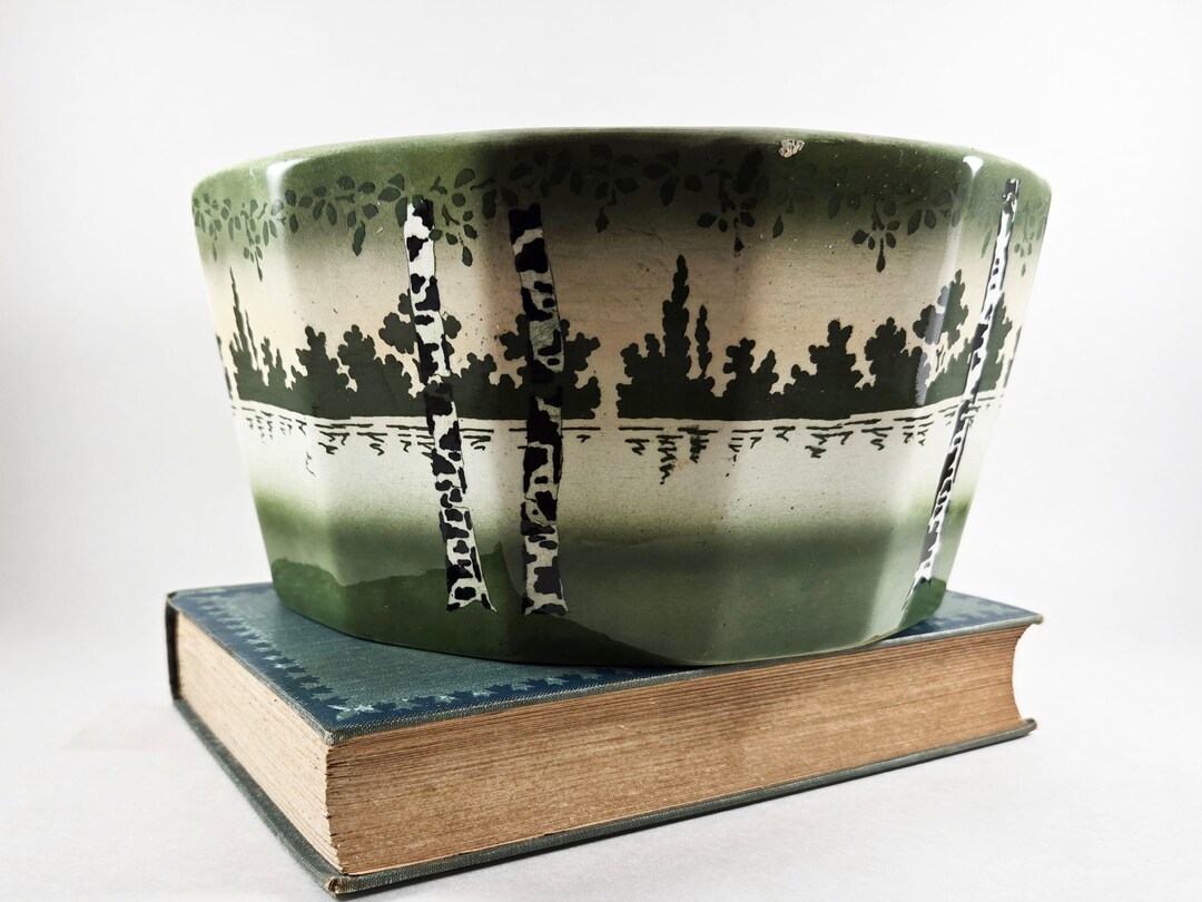 Craftsman Style Cachepot or Jardiniere; Vintage or Antique Flower Pot ...
