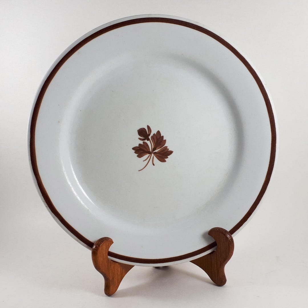8 Inch Tea Leaf Alfred Meakin Side Plate; Antique Lusterware Ironstone ...