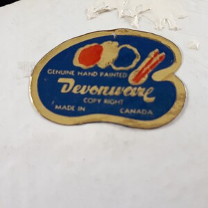 Vintage Chalkware Wall Plaque; Devonware Wall Art Made in Canada; Hand ...