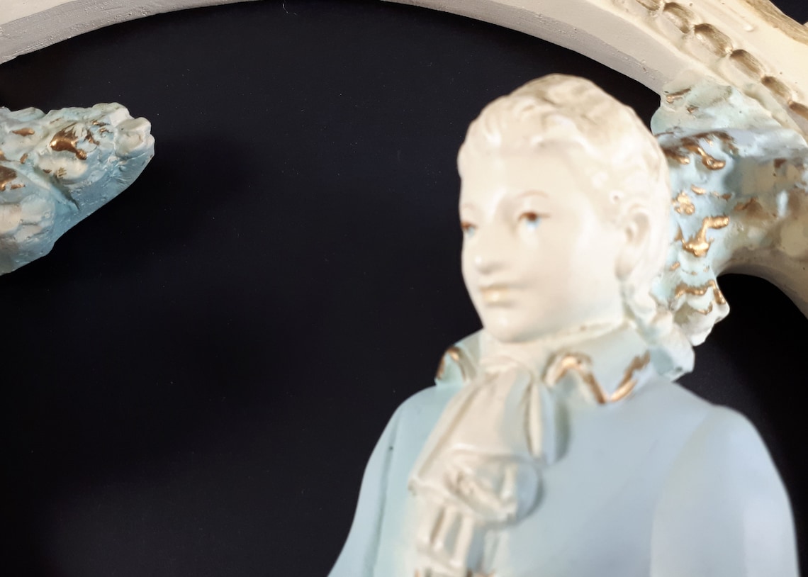 Vintage Chalkware Wall Plaque Devonware Wall Art Made in Canada Hand ...