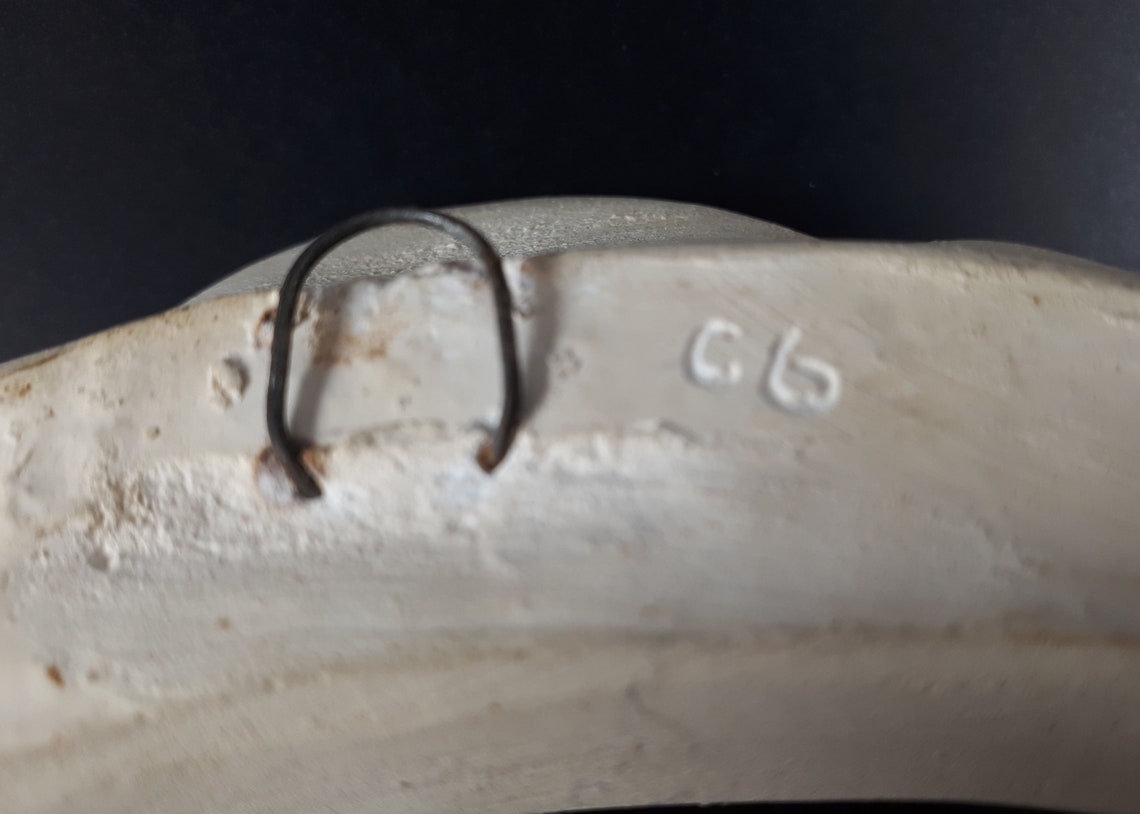 Vintage Chalkware Wall Plaque Devonware Wall Art Made in Canada Hand ...