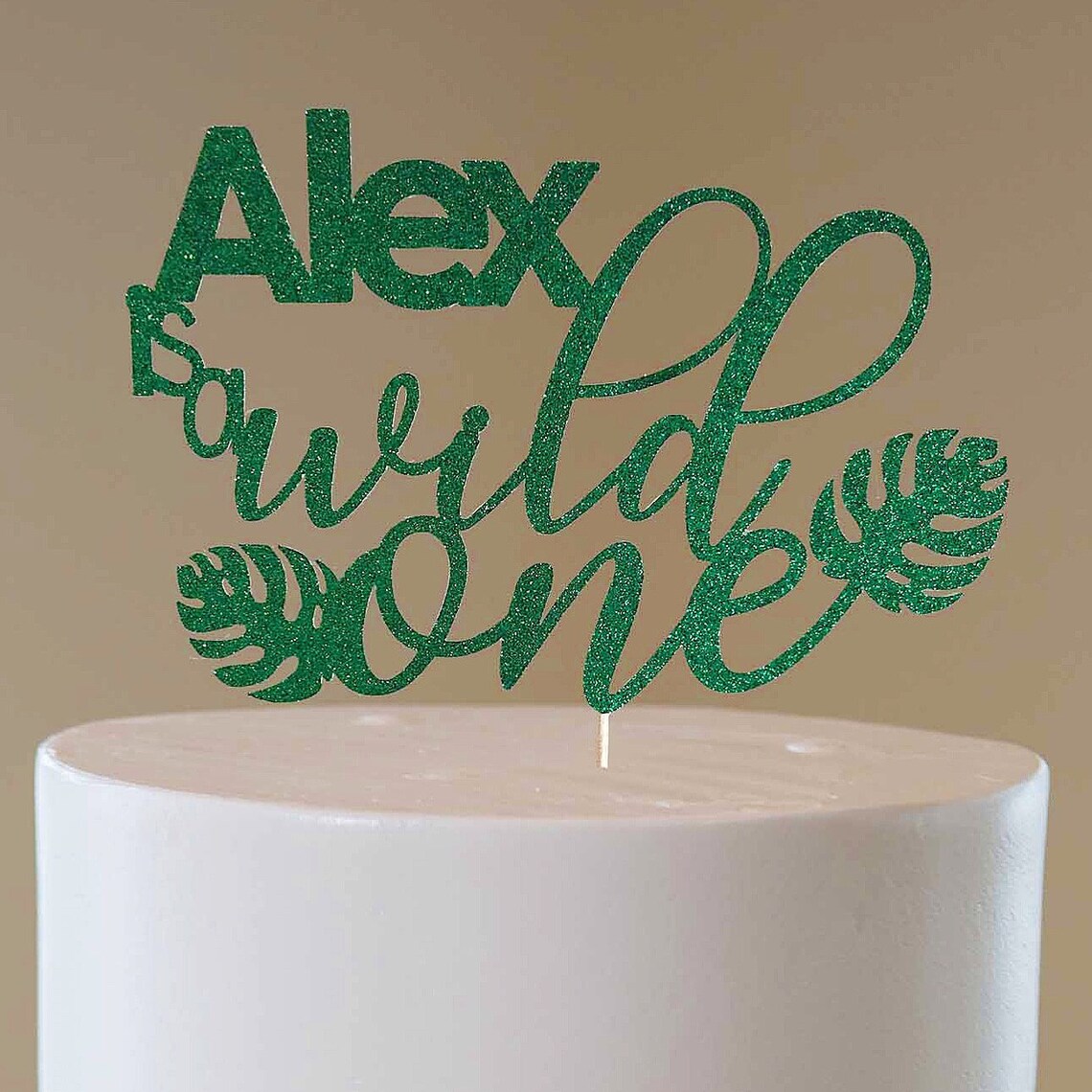 Wild One Cake Topper Personalized Wild One Cake Topper | Etsy