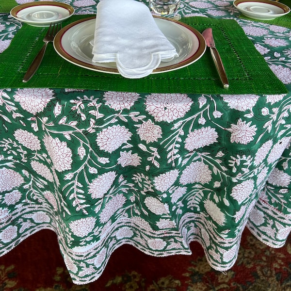 Outdoor Tablecloth Round - Etsy