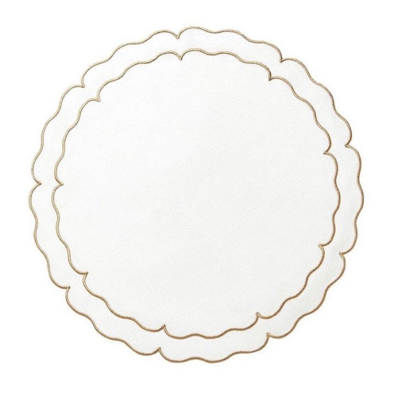 Round Wedding Placemats - Etsy