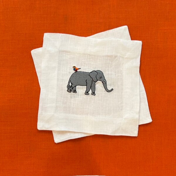 Elephant Napkins - Etsy