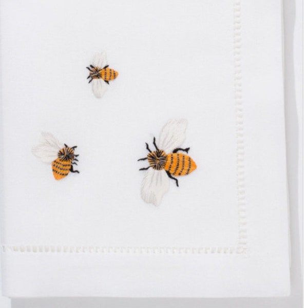 Bee Napkins - Etsy