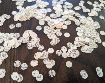 Book Confetti - Etsy New Zealand