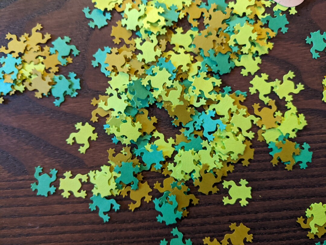 Frog 5/8" Confetti - Etsy