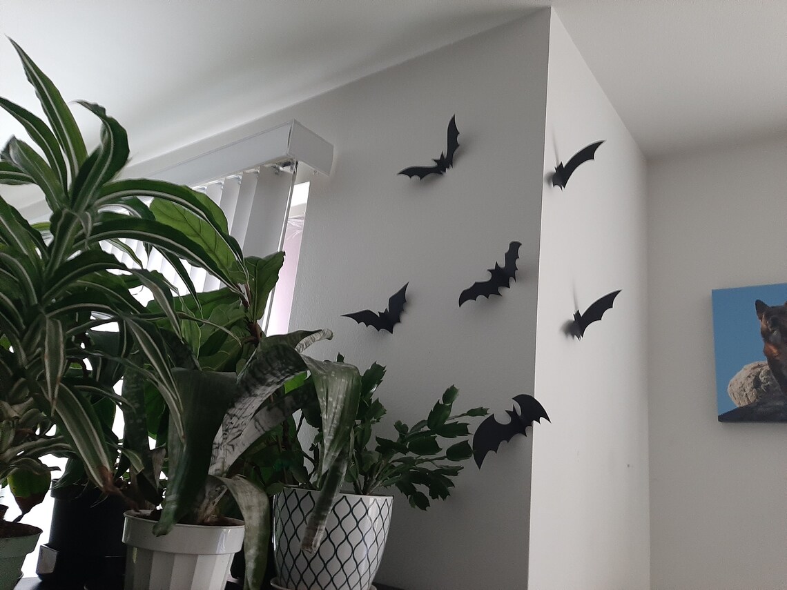 Bat Wall Decor 12pk - Etsy
