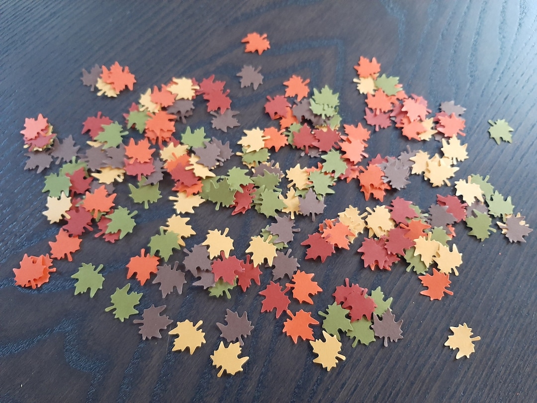 Fall Leaf 5/8" Confetti - Etsy