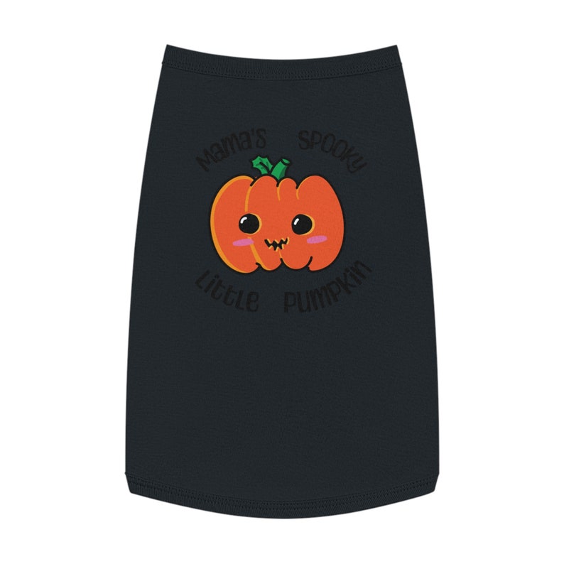 A mamas Spooky Little Pumpkin Pet Tank Top - Etsy