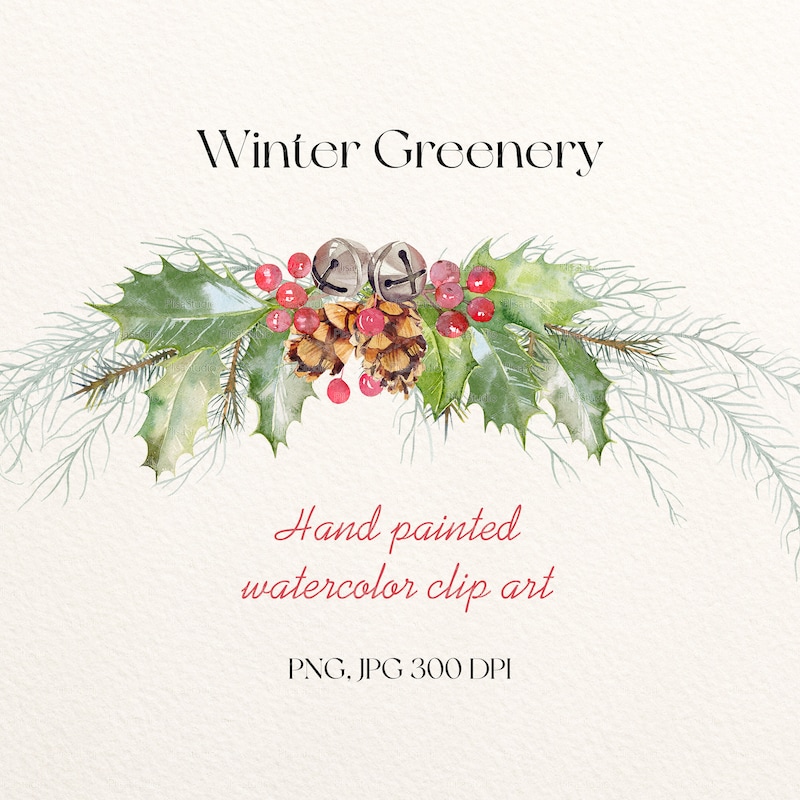 Christmas Swag Clip Art - Etsy