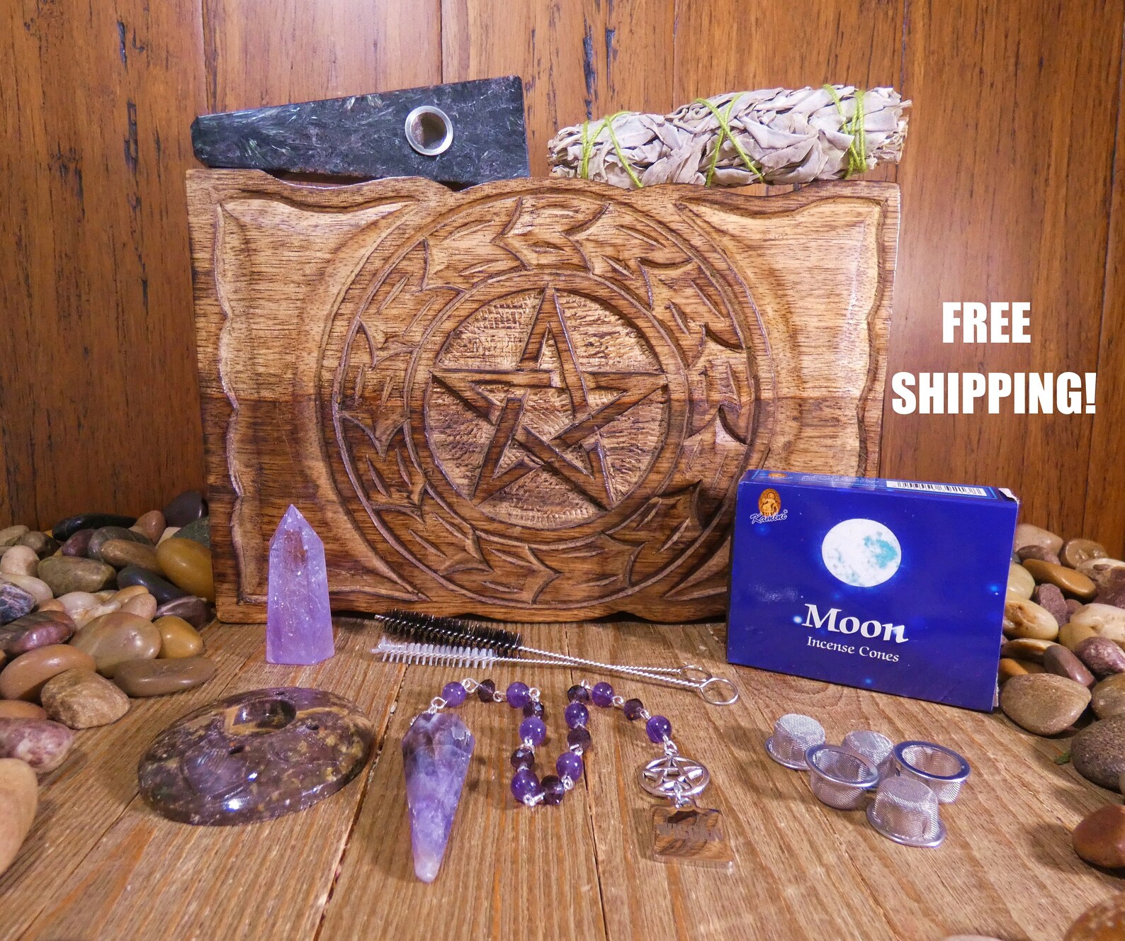 Deluxe Wiccan Gift Box Wicca, Wiccan, Wiccan Gifts, Gift Box, Wiccan ...