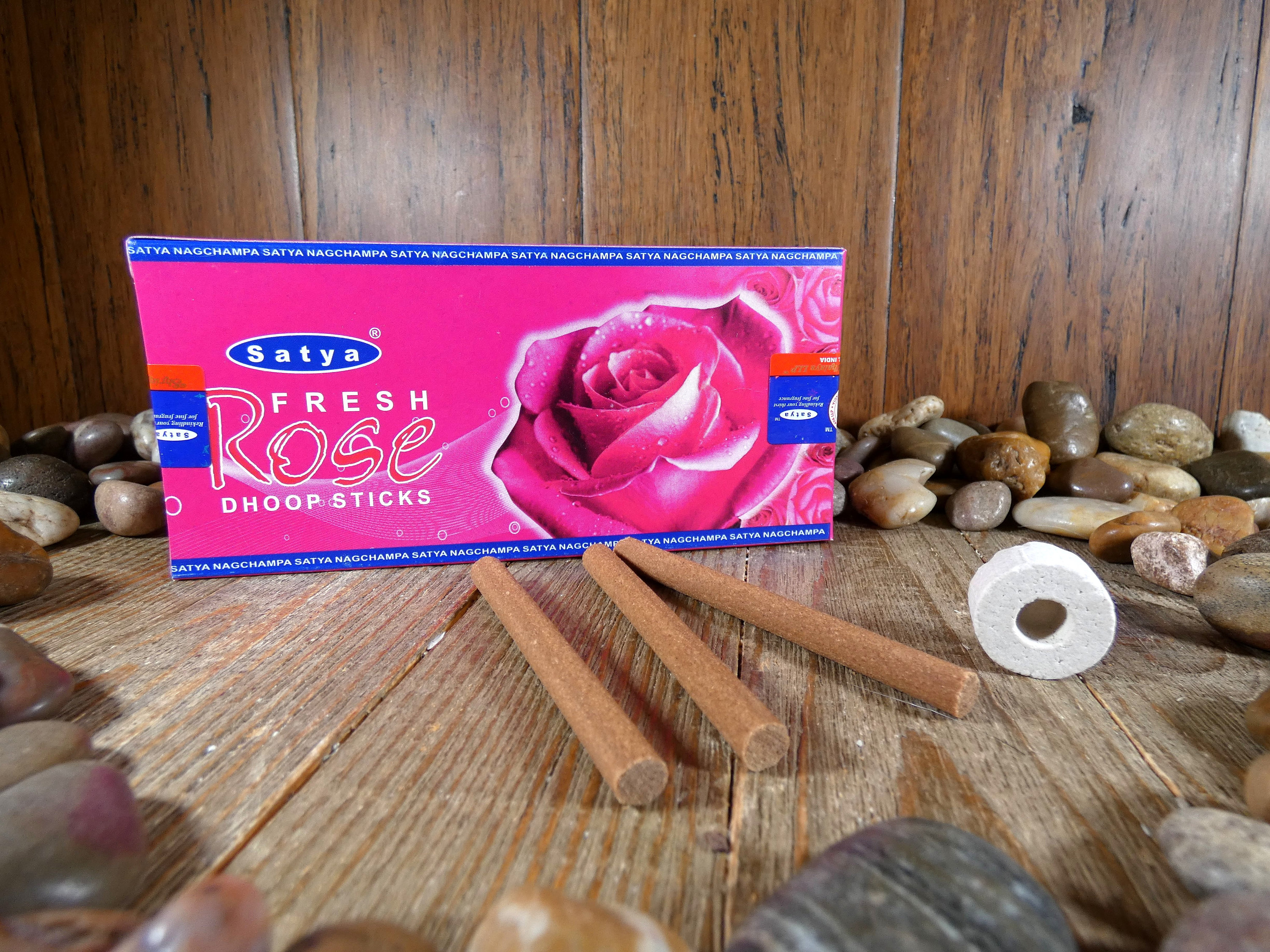 NEW Satya Fresh Rose Dhoop Sticks Dhoop Sticks Stick | Etsy