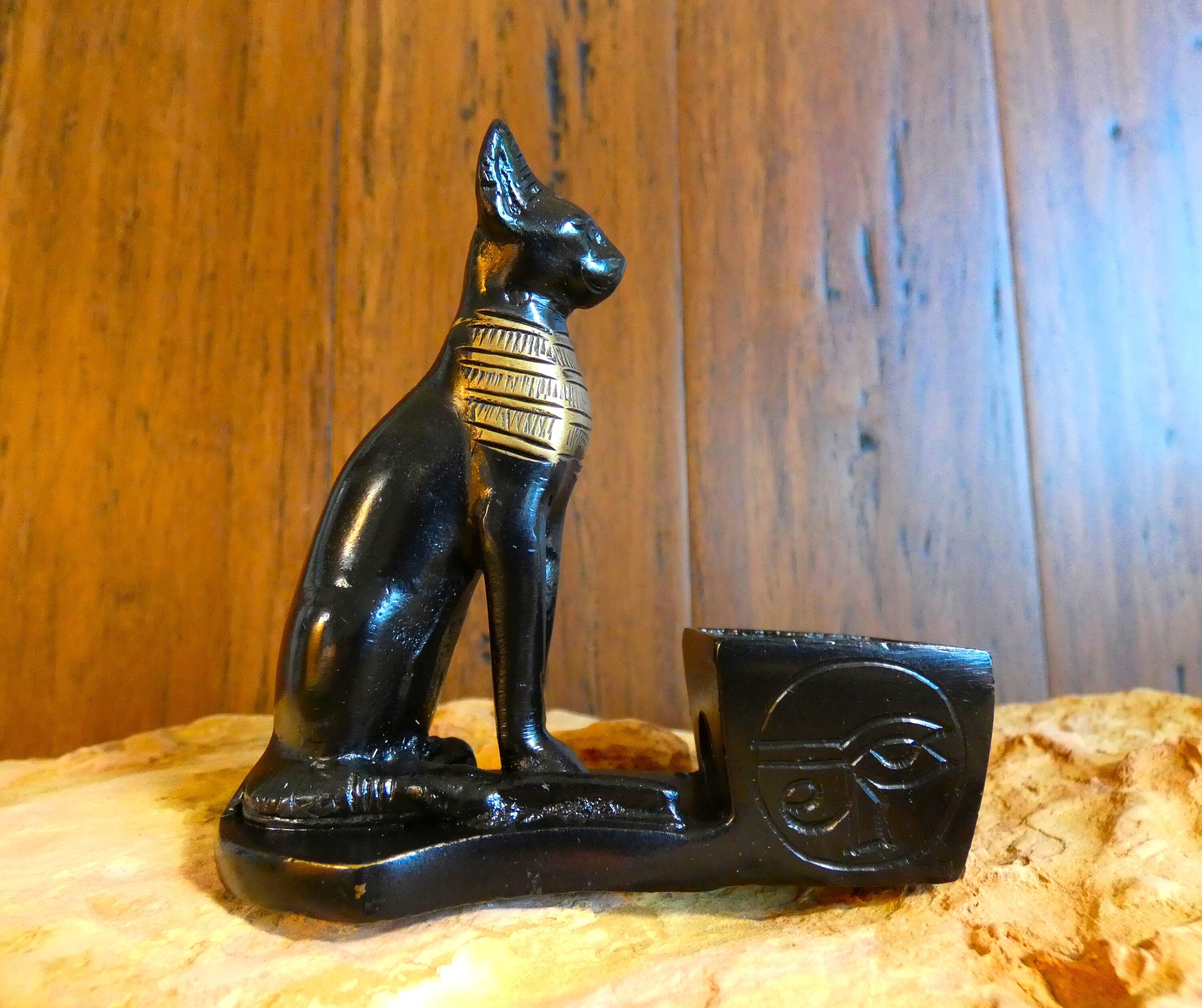 eye of horus cone burner Cone Burner Egypt accents Pharaoh Egyptian Cat ...