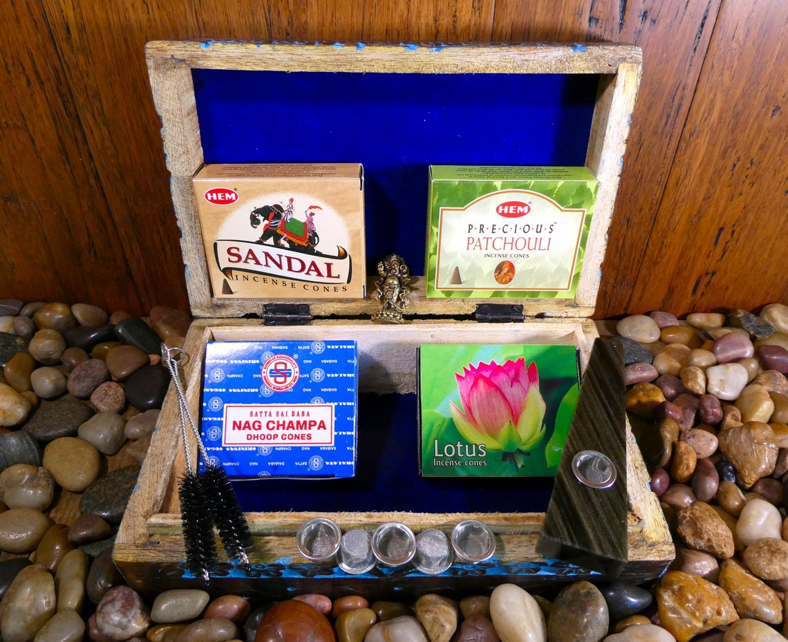 Indian Hindu Gift Set - Hindu, Indian, Ganesha, Om, Lotus, Indian Gifts ...