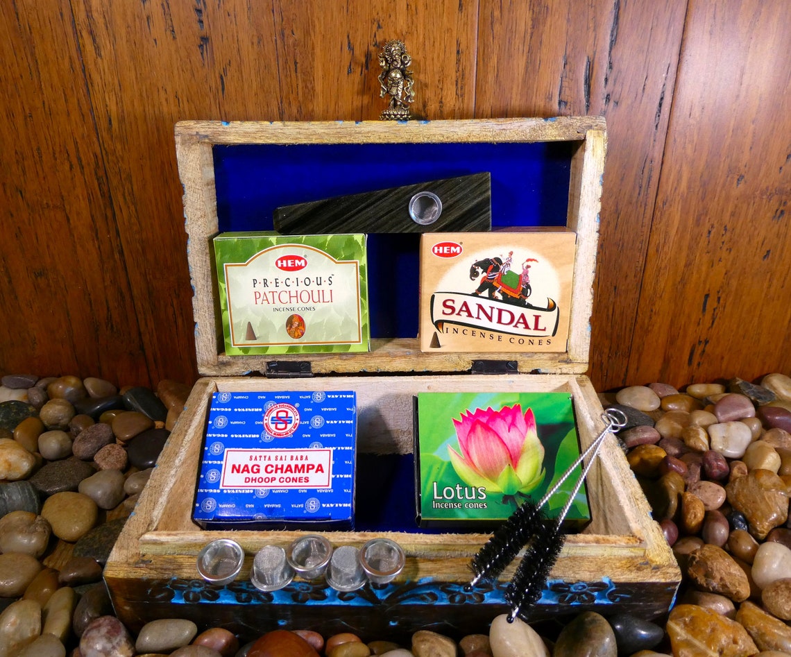 Indian Hindu Gift Set - Hindu, Indian, Ganesha, Om, Lotus, Indian Gifts ...