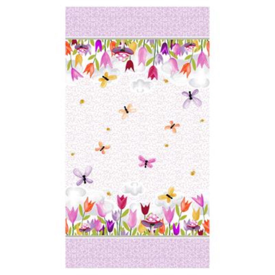 Susybee Double Border - 7 Pattern Options - Clothworks - Cut From Bolt ...
