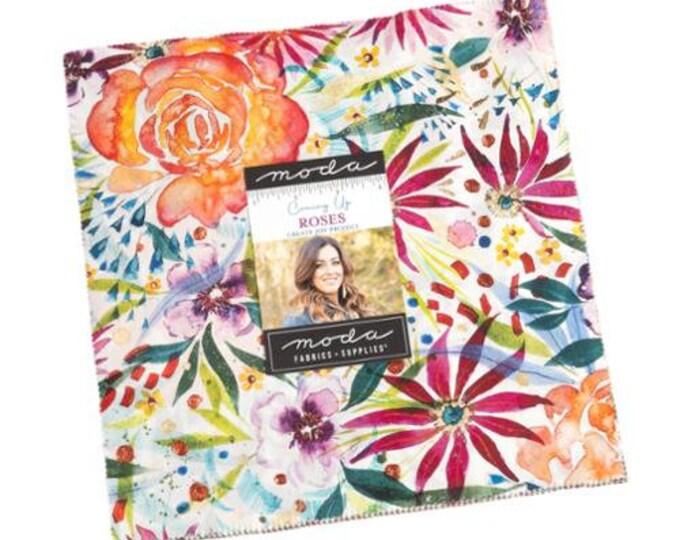 Coming up Roses Layer Cake Create Joy Project Moda Fabrics 42 10 ...
