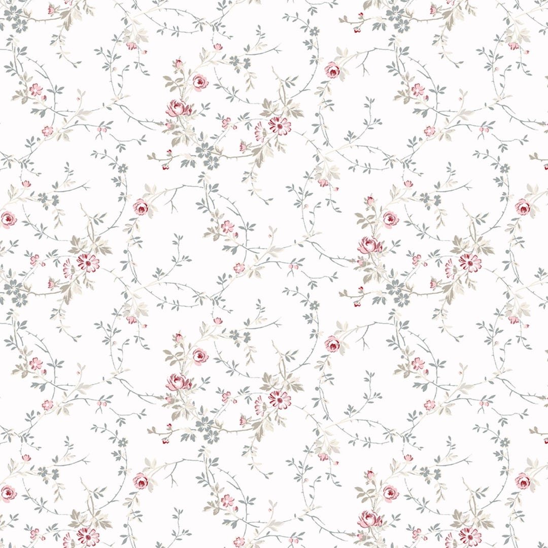 Audrey Dainty Vine Clothworks Cut From Bolt Multiples Cut Continuously ...