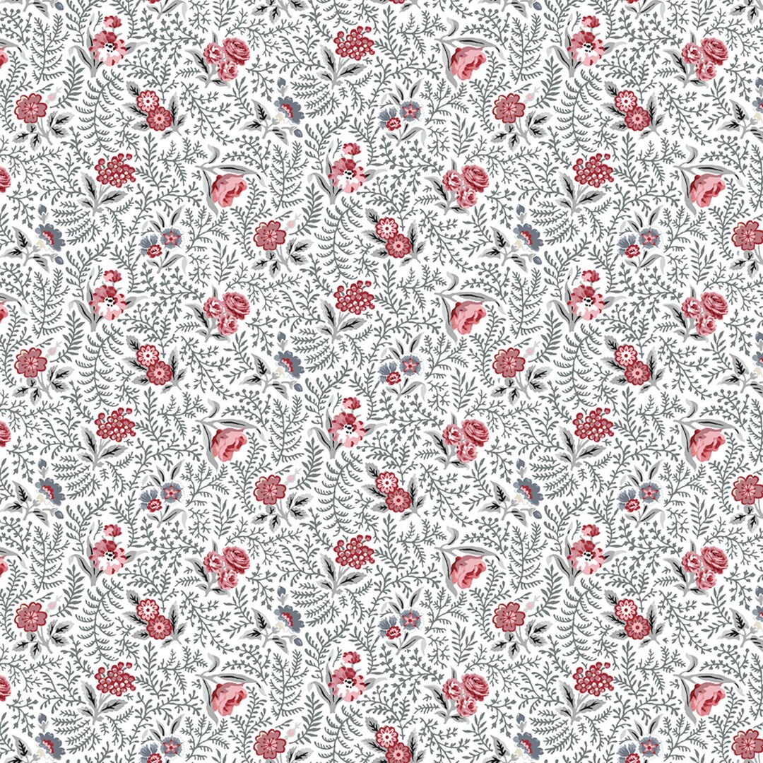 Audrey - Packed Floral - 2 Color Options - Clothworks - Cut From Bolt ...