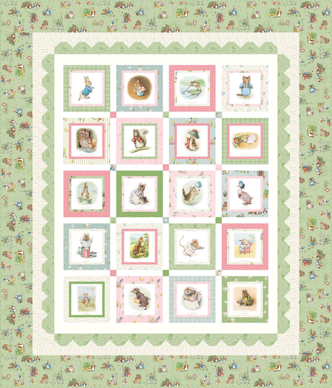 Peter Rabbit & Friends Quilt Kit - Beatrix Potter - Riley Blake Designs ...