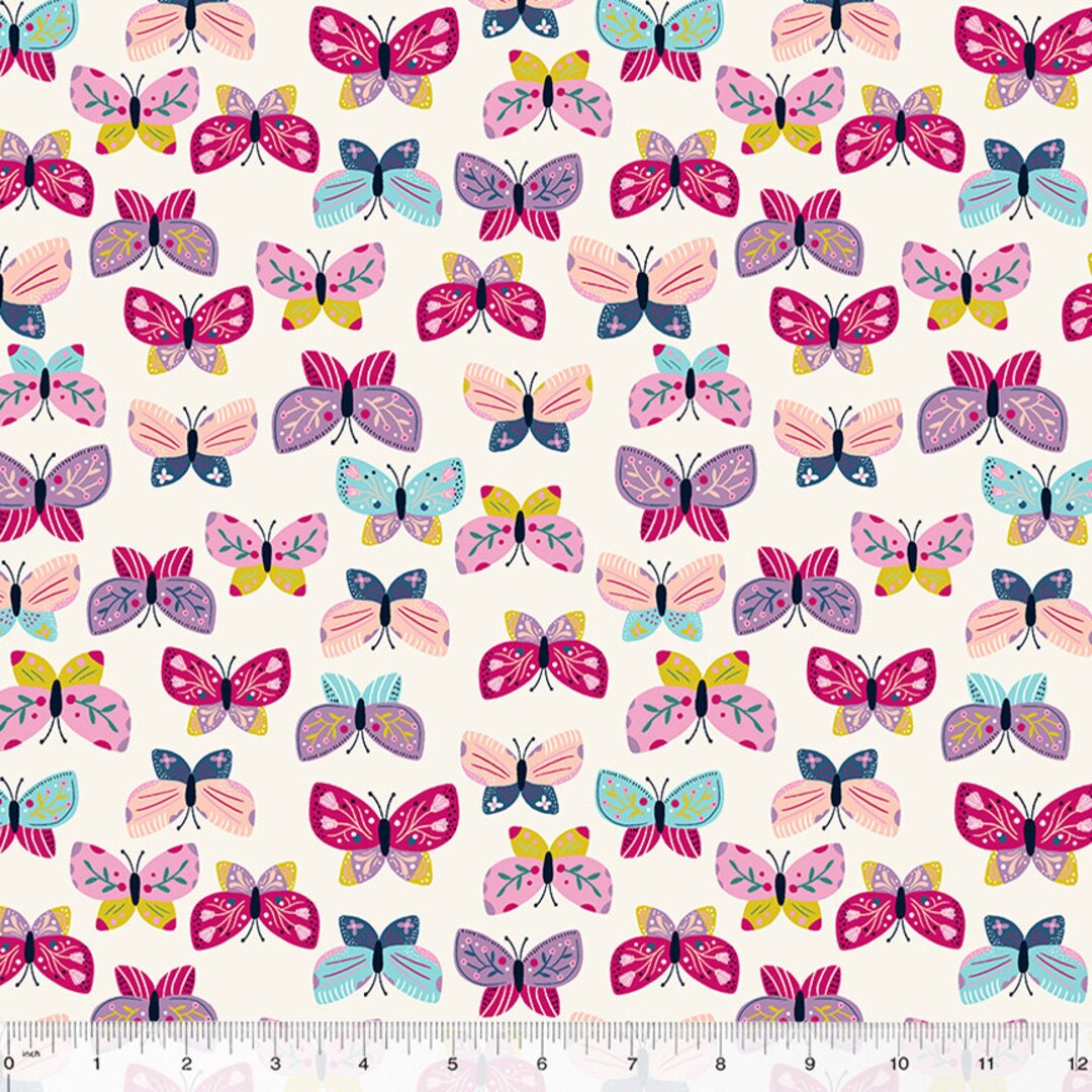 Abcs in Bloom - Flutter by - 4 Color Options - Kelly Angelovic ...
