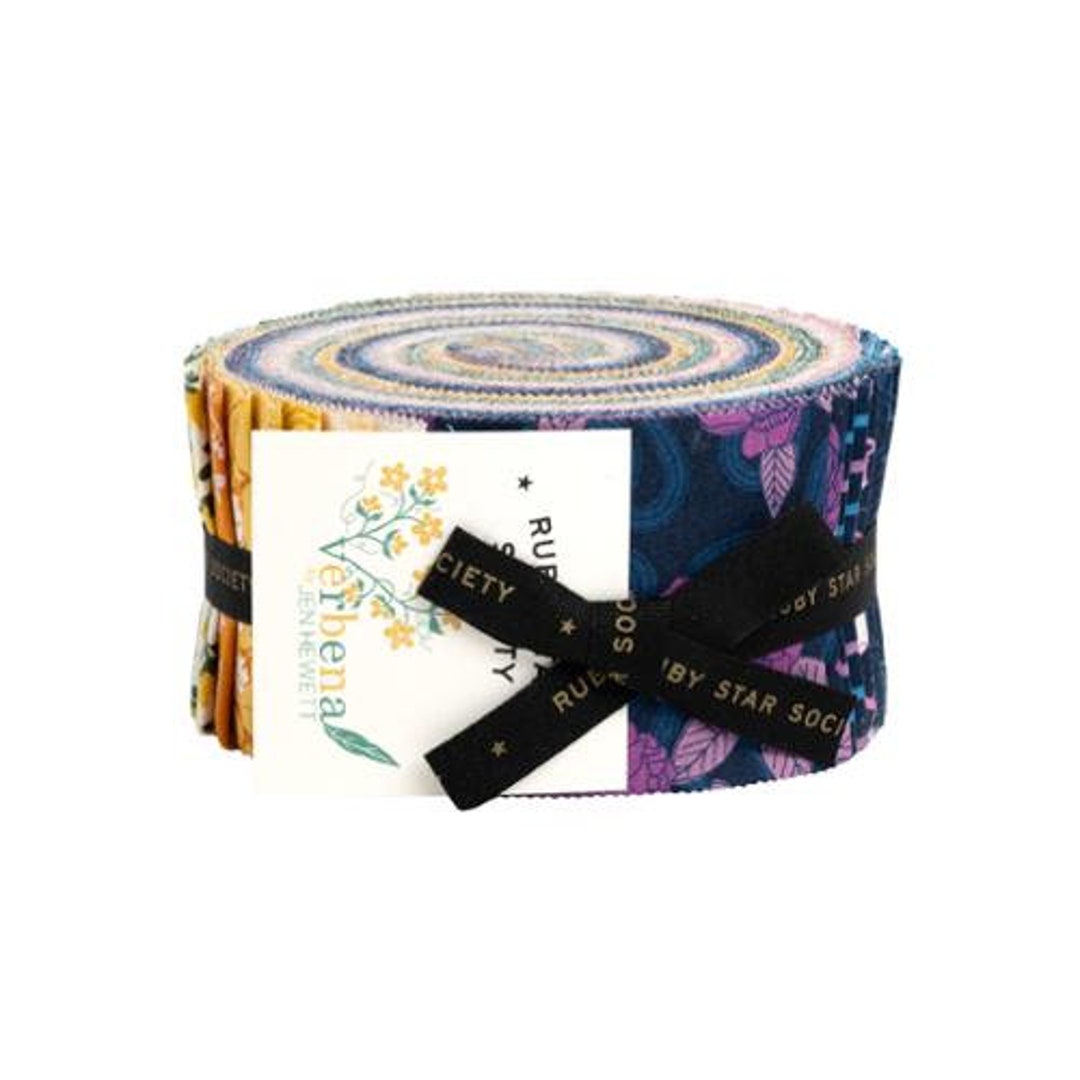 Verbena Jelly Roll - Jen Hewitt - Ruby Star Society - Moda - 42 - 2.5" Strips - 100% Precut ...