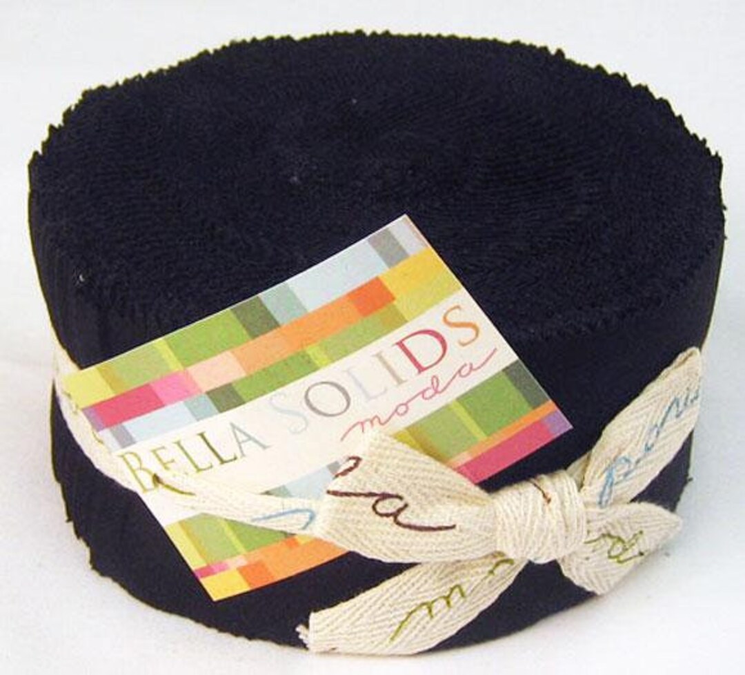 Bella Solids Jelly Roll - 2 Color Options - Moda Fabrics - 100% Cotton ...